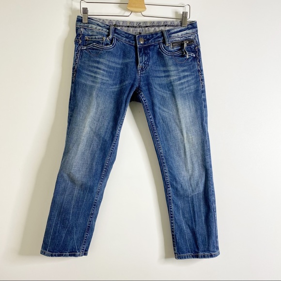 Express | Jeans | Rerock For Express Capri Jeans | Poshmark